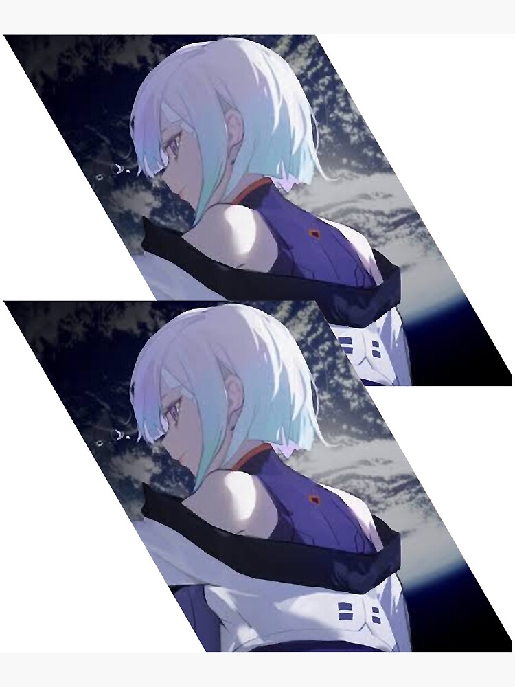 "Cyberpunk Edgerunners moon, cyberpunk Edgerunners Lucy " Art Print for ...