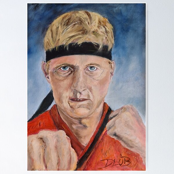 "Johnny Lawrence Painting" Poster for Sale by DlubMerch | Redbubble