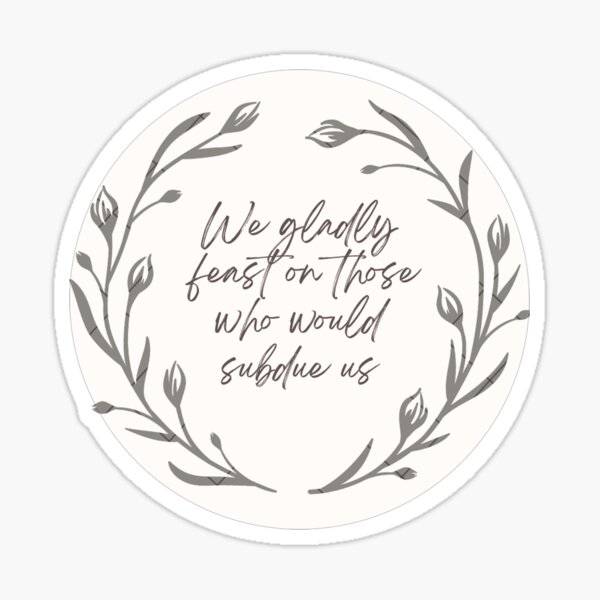 "Addams Family Credo" Sticker for Sale by ArtAndDesignA | Redbubble