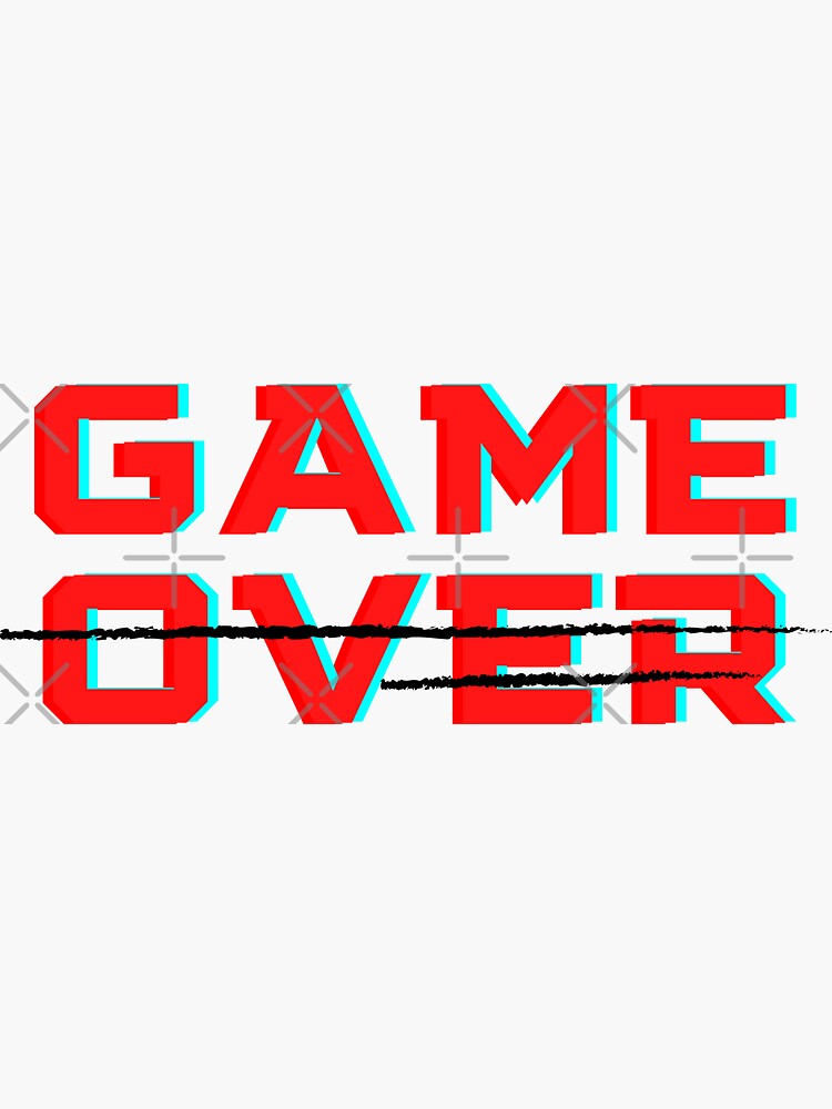 "Typical Gamer Gamer Over Essential" Sticker for Sale by TypicalGamers ...