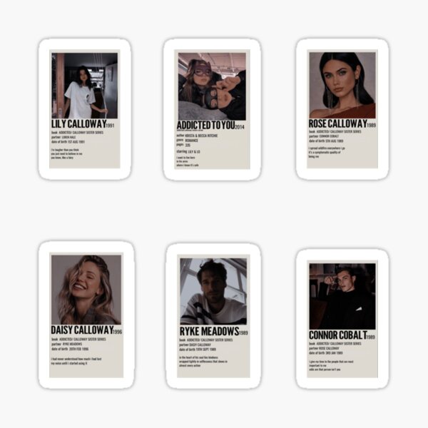 "Addicted Calloway Sisters " Sticker for Sale by shakedownlott | Redbubble