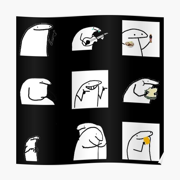 "#009 [ PACK ] Funny Flork Memes" Poster for Sale by awalkont | Redbubble