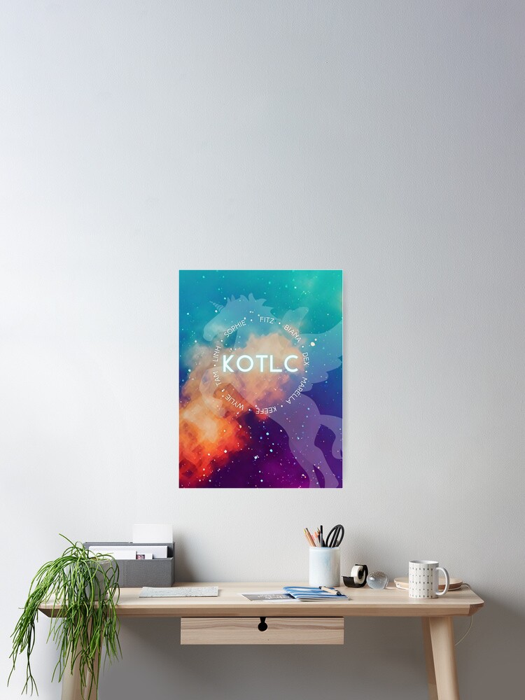 "KOTLC Keeper of the Lost Cities Inspired Starry Sky Alicorn" Poster ...