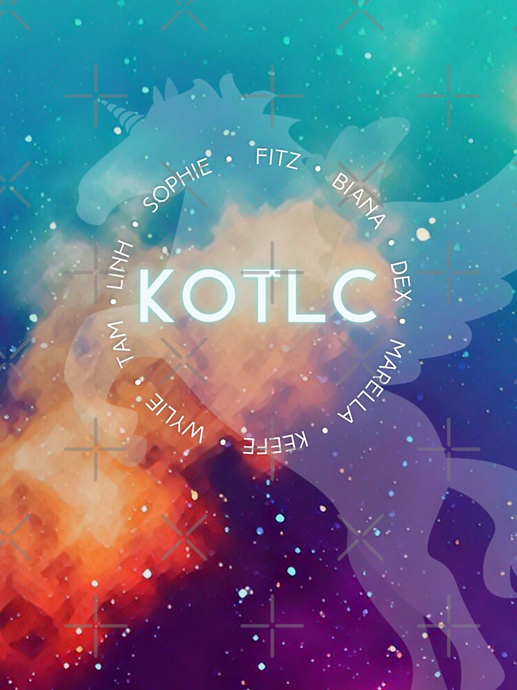 "KOTLC Keeper of the Lost Cities Inspired Starry Sky Alicorn" Sticker ...