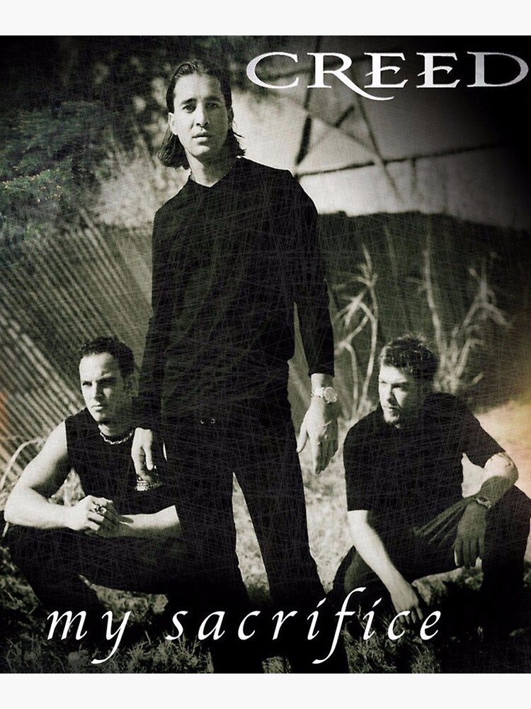 "*TRENDING* Creed Band *New* Poster Design" Sticker for Sale by ...