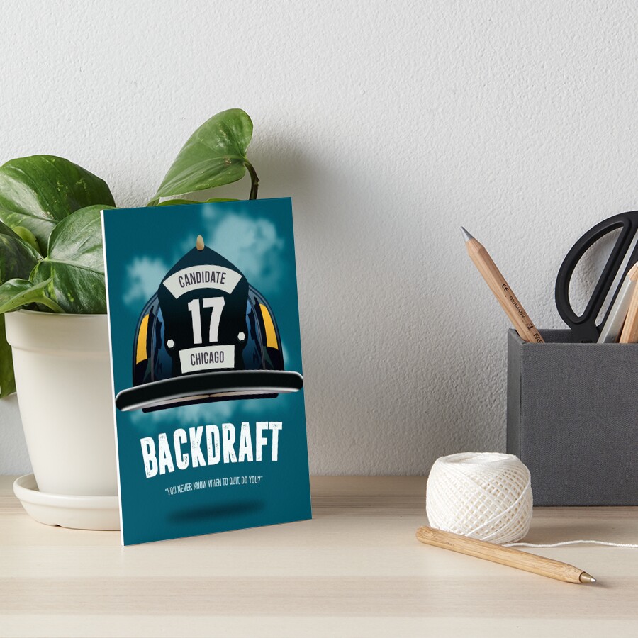 "Backdraft - Alternative Movie Poster" Poster for Sale by ...