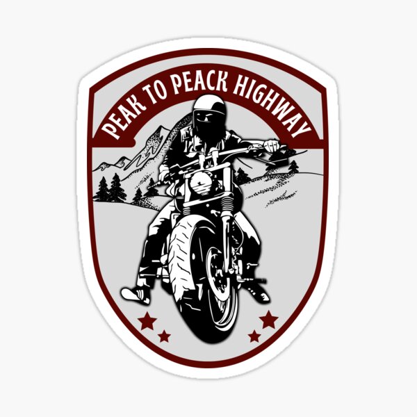 "Peak to Peak Scenic Byway" Sticker for Sale by Dalway | Redbubble