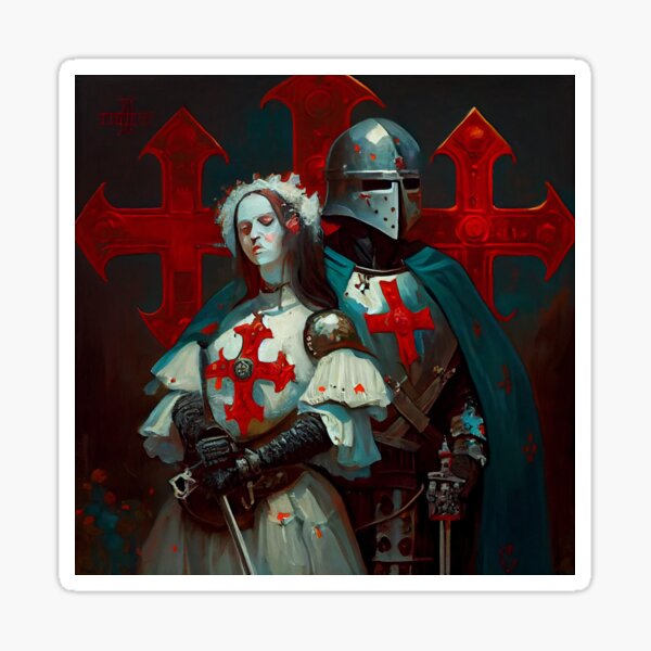 "Gothic Spooky Victorian Knights Templar inspired Priest and Death ...