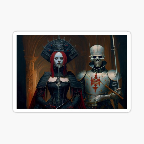 "Gothic Spooky Victorian Knights Templar inspired Priest and Death ...