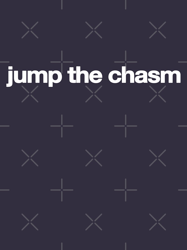 "Limmy - Jump the chasm" T-shirt for Sale by davepalms | Redbubble ...