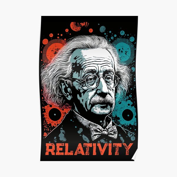 "Relativity - Albert Einstein Modern Abstract Portrait | Alber Einstein ...