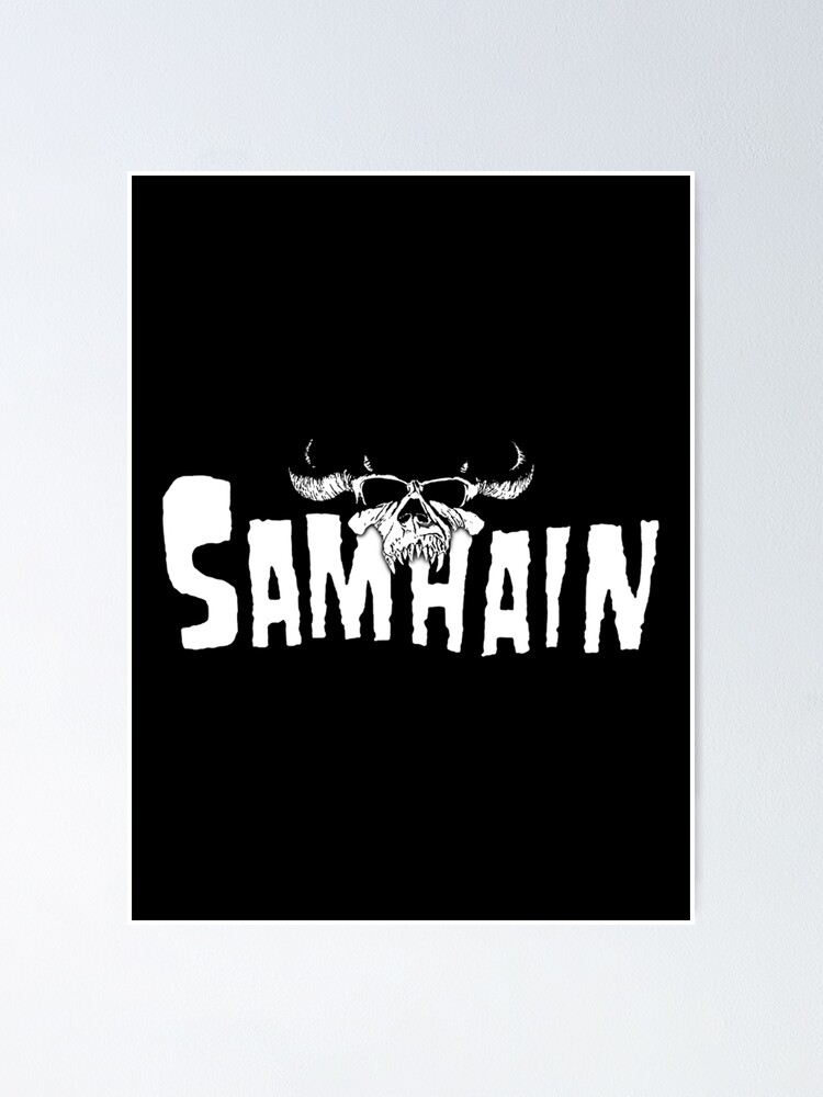 "Samhain Rock band American rock Glenn Danzig" Poster for Sale by ...