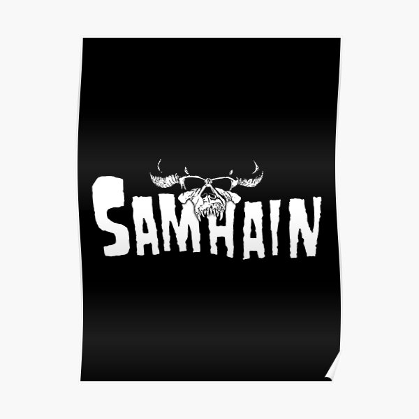 "Samhain Rock band American rock Glenn Danzig" Poster for Sale by ...
