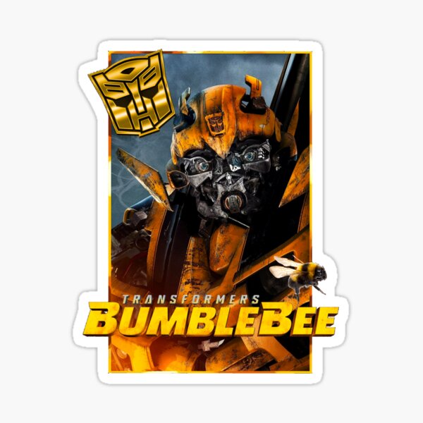 "Bumblebee rustic sticker" Sticker for Sale by Sansahota | Redbubble