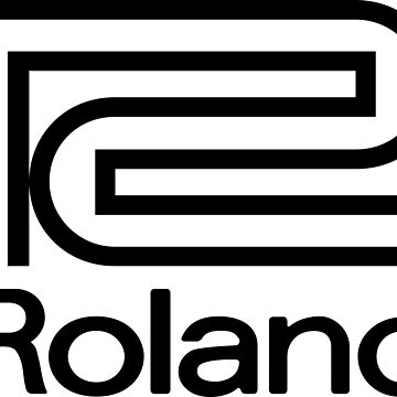 "Roland Logo" Sticker for Sale by Gadgetthepug | Redbubble