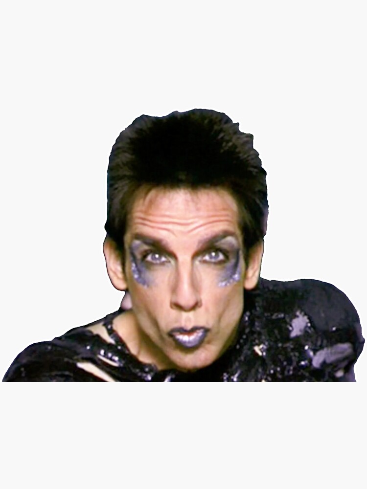 "Zoolander Derek Sticker" Sticker for Sale by marshylong | Redbubble