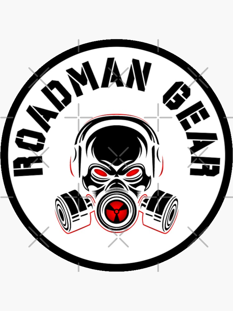 "ROADMAN GEAR" Sticker for Sale by JASCKSHIRTS | Redbubble