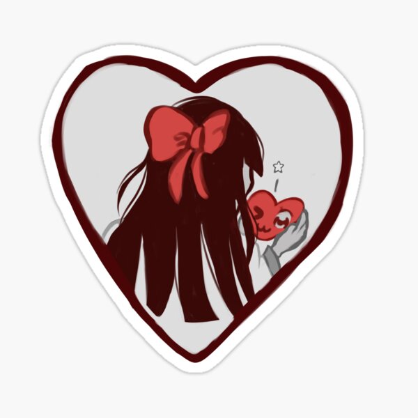 "Pop team epic pipimi holding popuko heart" Sticker for Sale by ...