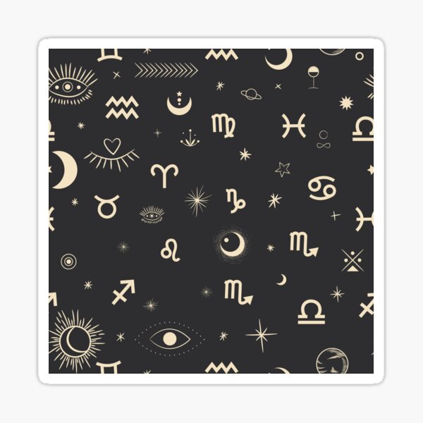 "Zodiac signs" Sticker for Sale by riseinto5d | Redbubble