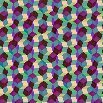 "Colorful Penrose Tiling" Poster for Sale by Ivana-B | Redbubble
