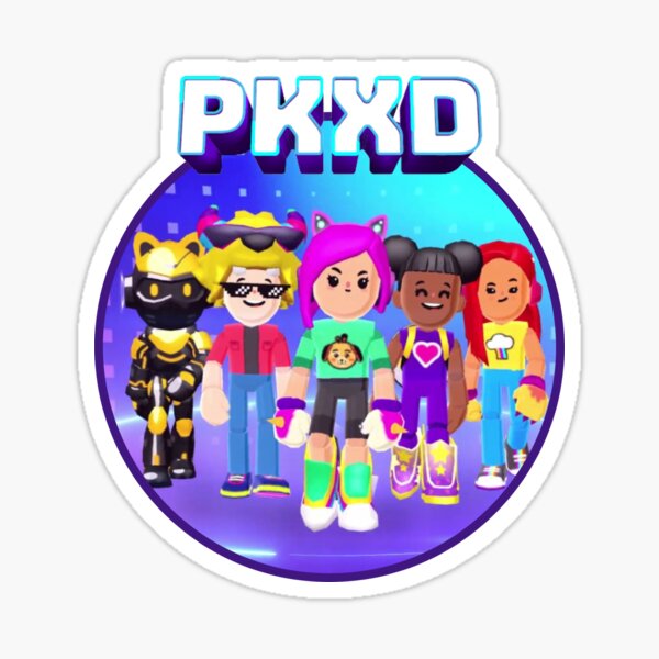 "New game,pk xd,kids game,pk xd for kids" Sticker for Sale by Cuttie ...