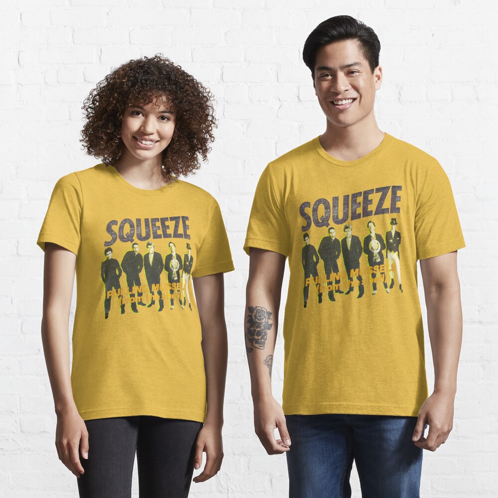 "Squeeze Rock band Pulling Mussels English rock 1970s" T-shirt for Sale ...