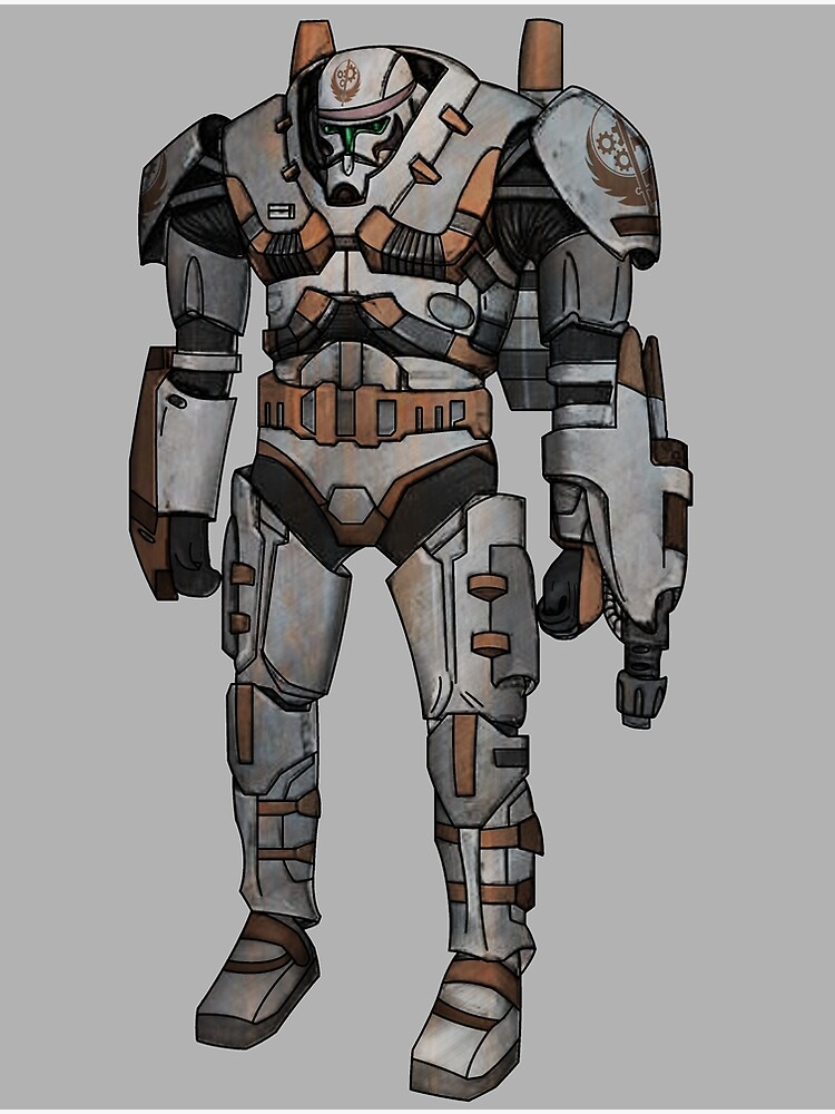 "Blaze Trooper - Brotherhood of Steel" Poster for Sale by Blood ...