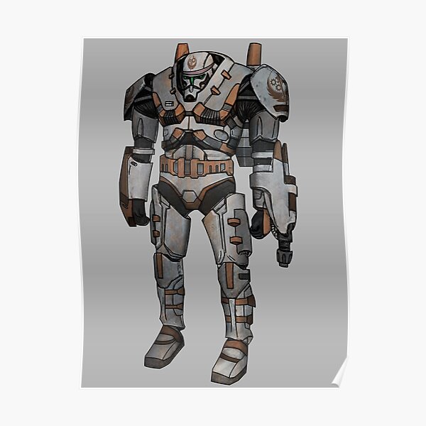 "Blaze Trooper - Brotherhood of Steel" Poster for Sale by Blood ...