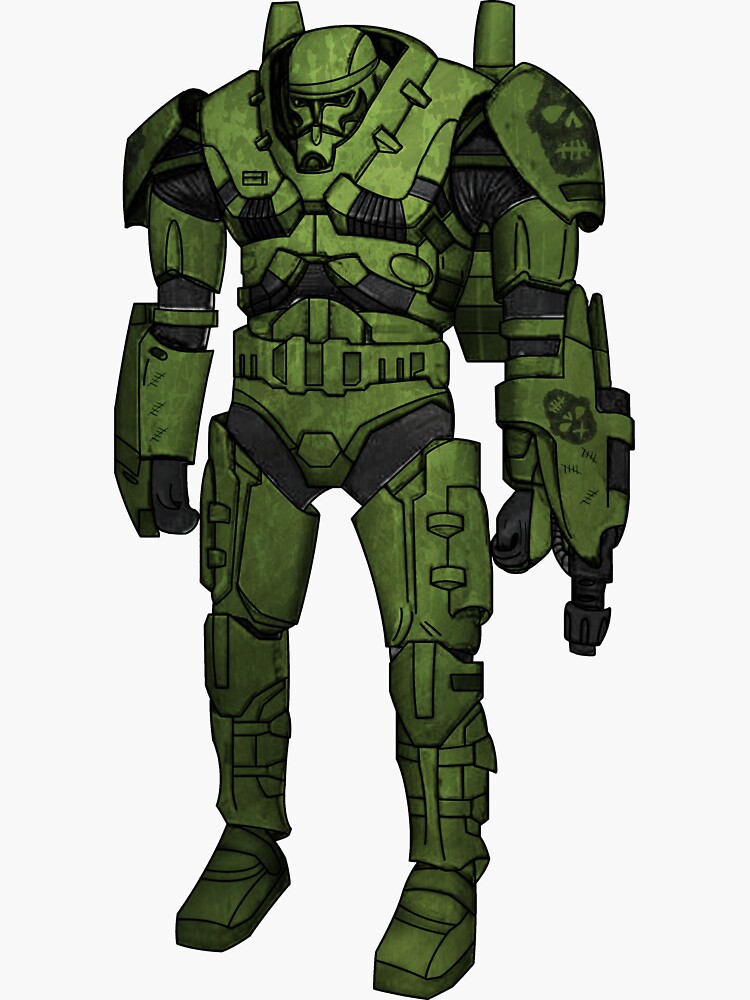 "Blaze Trooper - Gunners" Sticker for Sale by Blood-Kaminoan | Redbubble