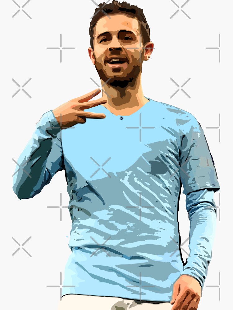 "Bernardo Silva" Sticker for Sale by raffrasta | Redbubble