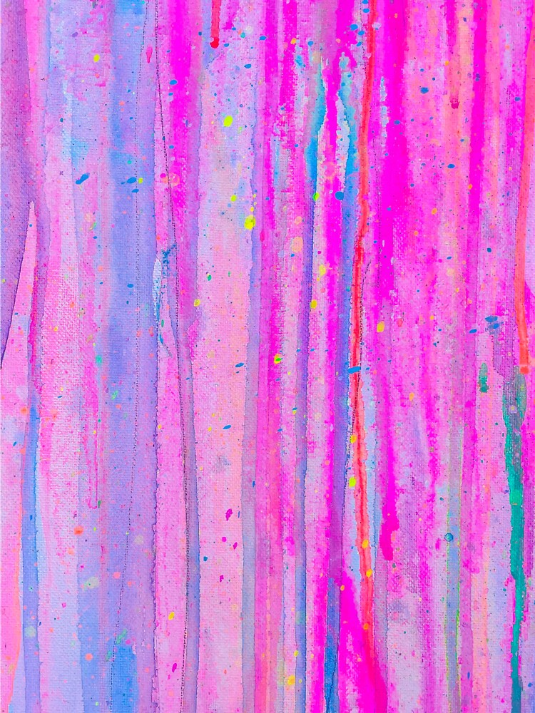 "Pink Dripping Dream" Sticker for Sale by ArtbyLaurenLiz | Redbubble