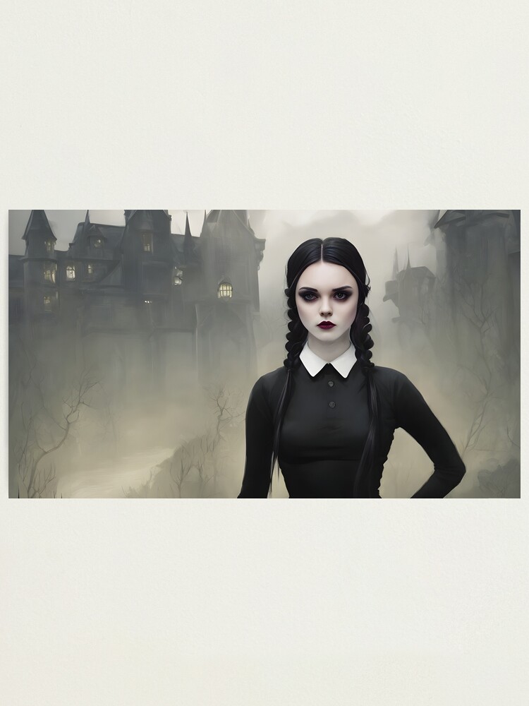 "wednesday addams -Netflix limited edition " Photographic Print for ...