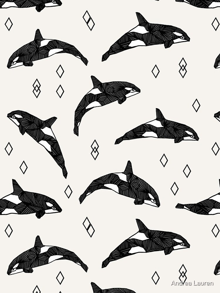 "Orcas by Andrea Lauren" iPhone Case for Sale by papersparrow | Redbubble