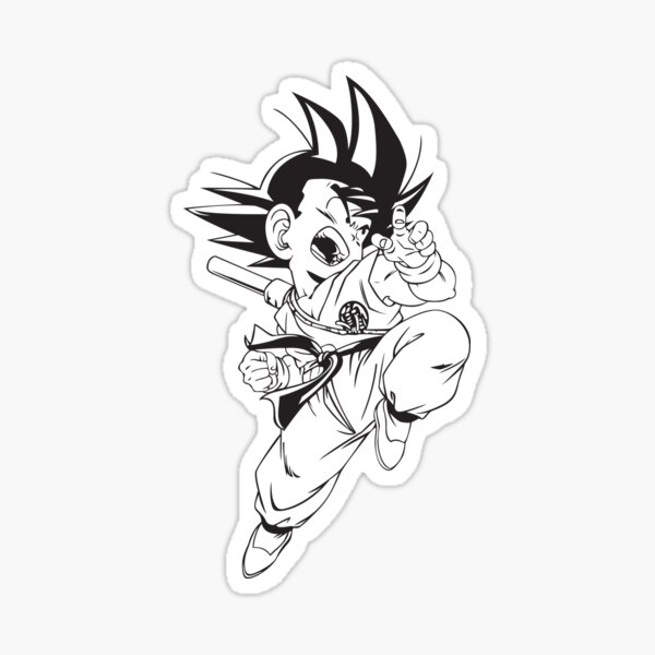 "GOKU DRAGON BALL Z" Sticker for Sale by GONDAL-147 | Redbubble