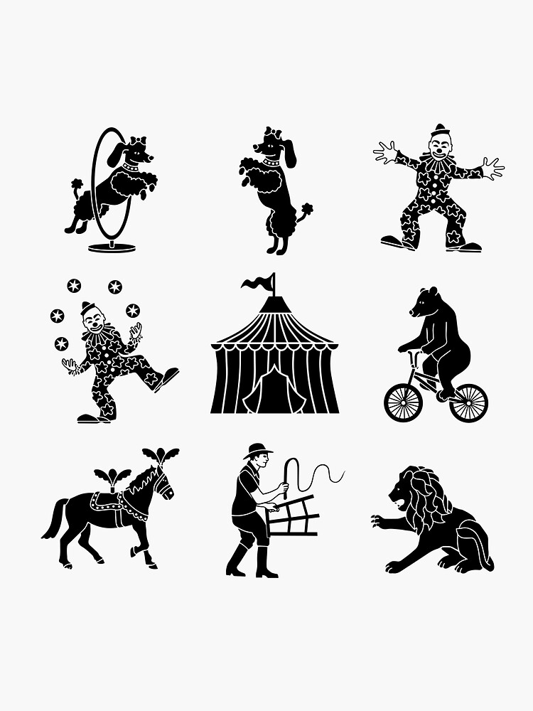 " Circus Party Circus Security Vintage Retro Circus Birthday Carnival ...