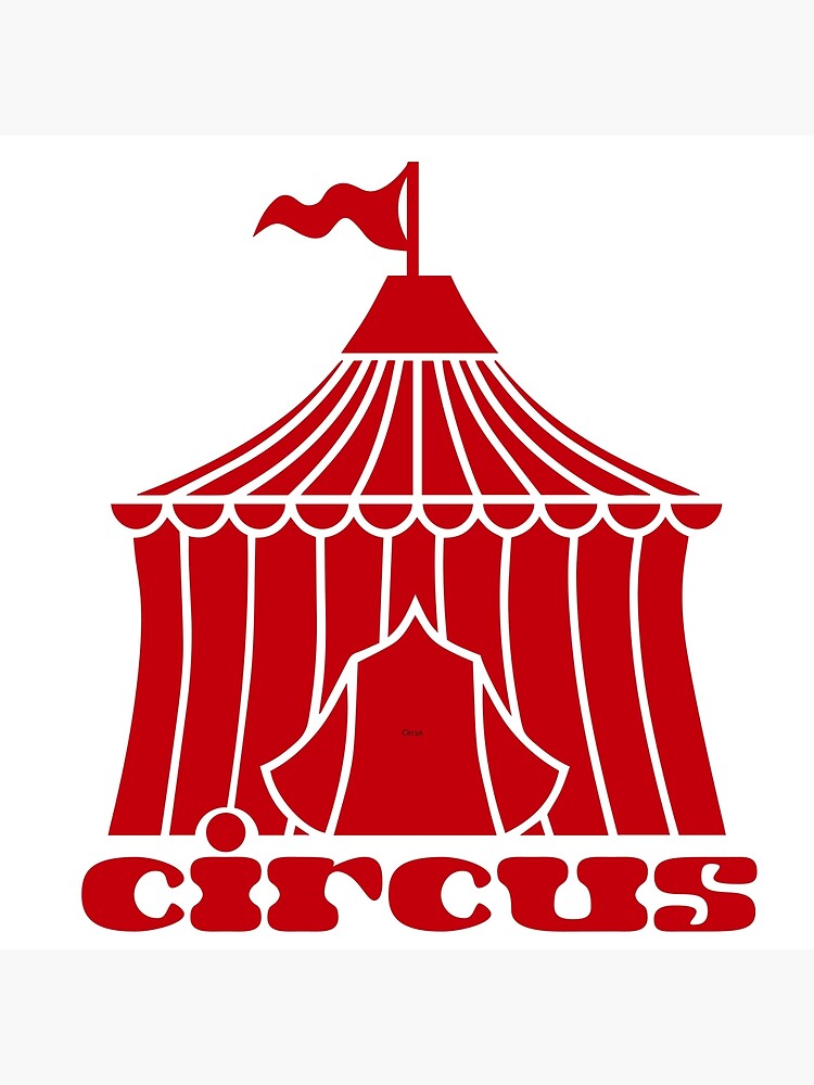 " C Circus Party Circus Security Vintage Retro Circus Birthday Carnival ...