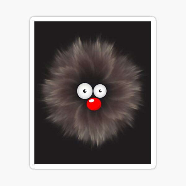 "Shaggy- LUYY- Brown" Sticker for Sale by GorLorLar | Redbubble