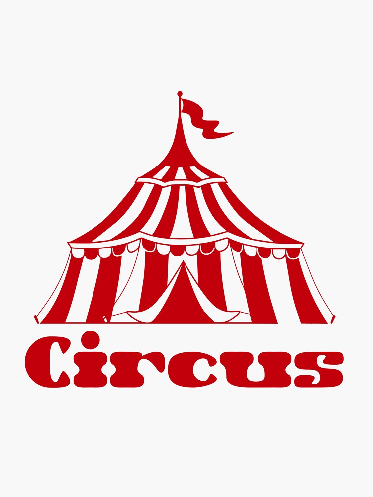 " C Circus Party Circus Security Vintage Retro Circus Birthday Carnival ...