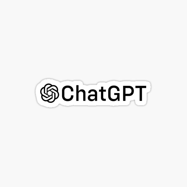 "ChatGPT" Sticker for Sale by ShapeAI | Redbubble