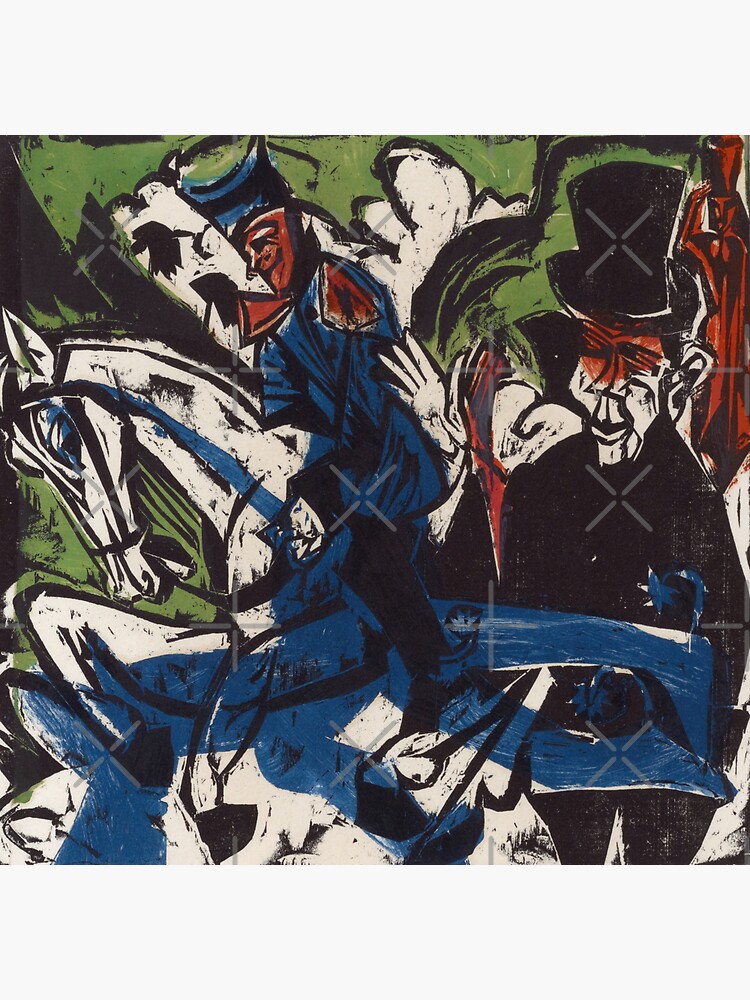 "Ernst Ludwig Kirchner Meeting Schlemihl with the little gray man on ...