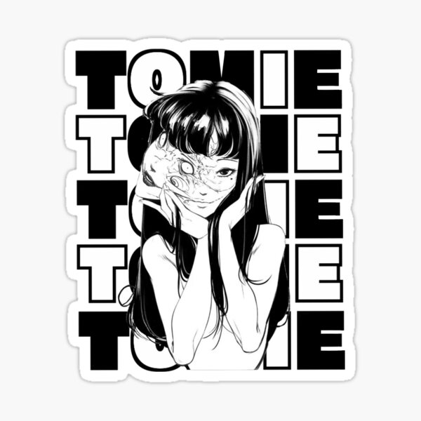 "Tomie" Sticker for Sale by Kaze-Oh | Redbubble