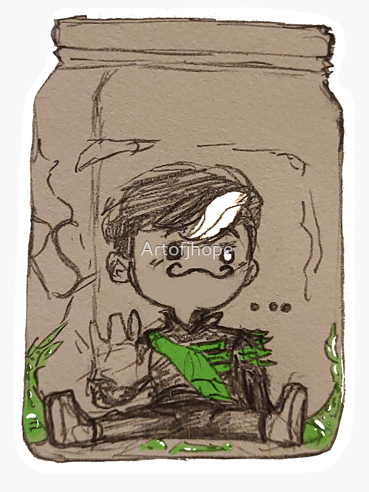 "Remus JAR Man Sanders - Sanders Sides" Sticker for Sale by Artofjhope ...