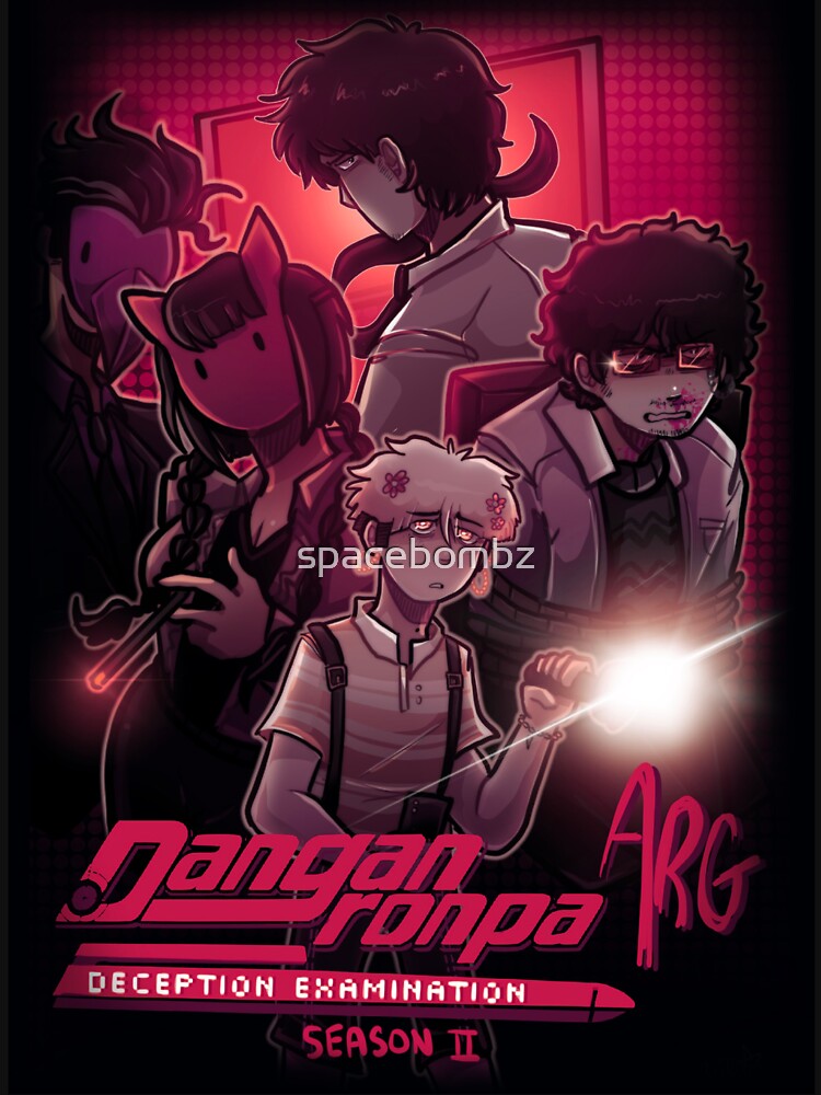 "Deception Examination ARG Season 2" T-shirt for Sale by spacebombz | Redbubble | danganronpa ...