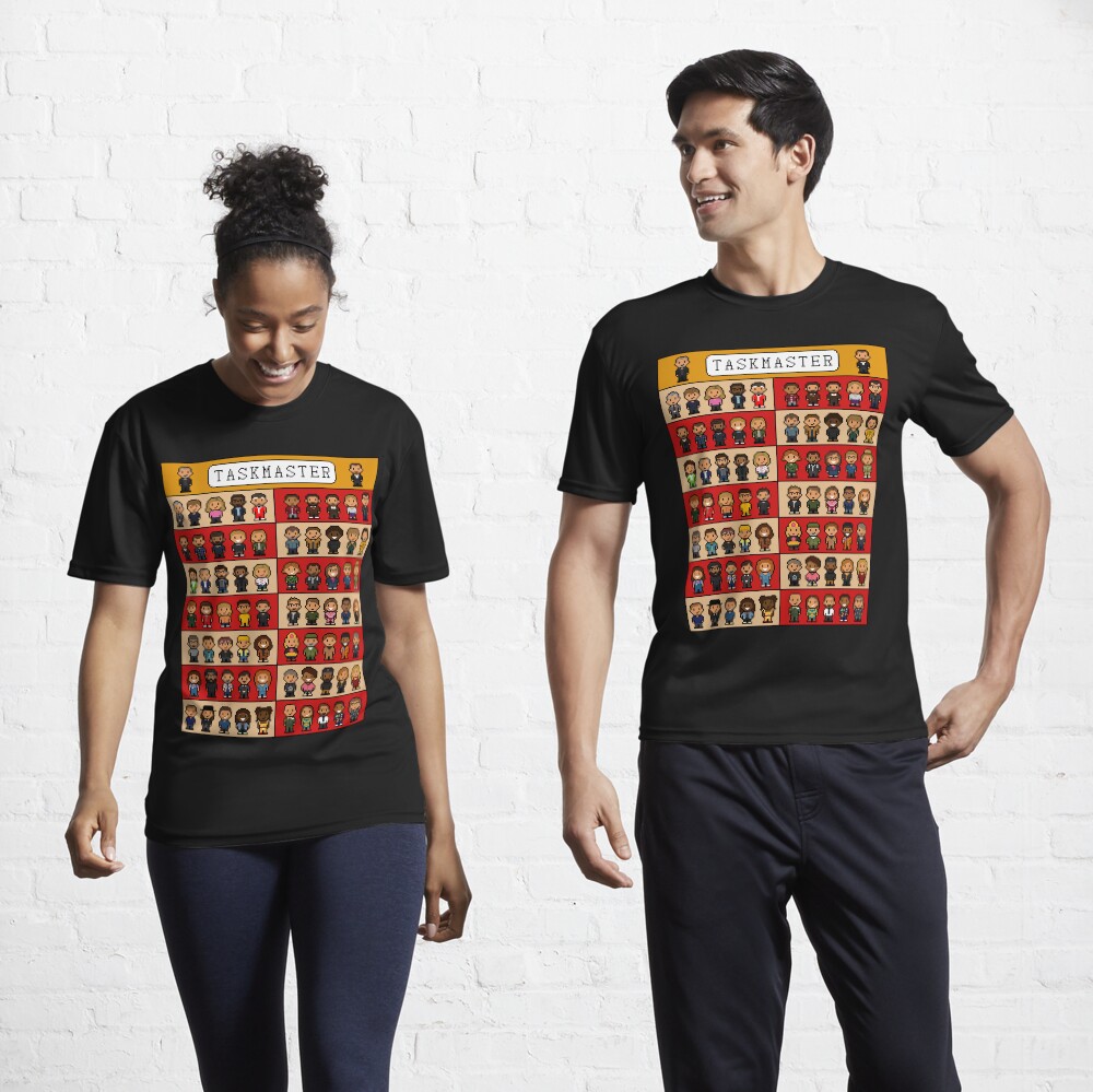 "Pixel Art Taskmaster series 1-14 design New." Art Print for Sale by 8 ...