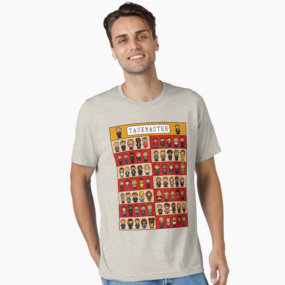 "Pixel Art Taskmaster series 1-14 design New." Art Print for Sale by 8 ...