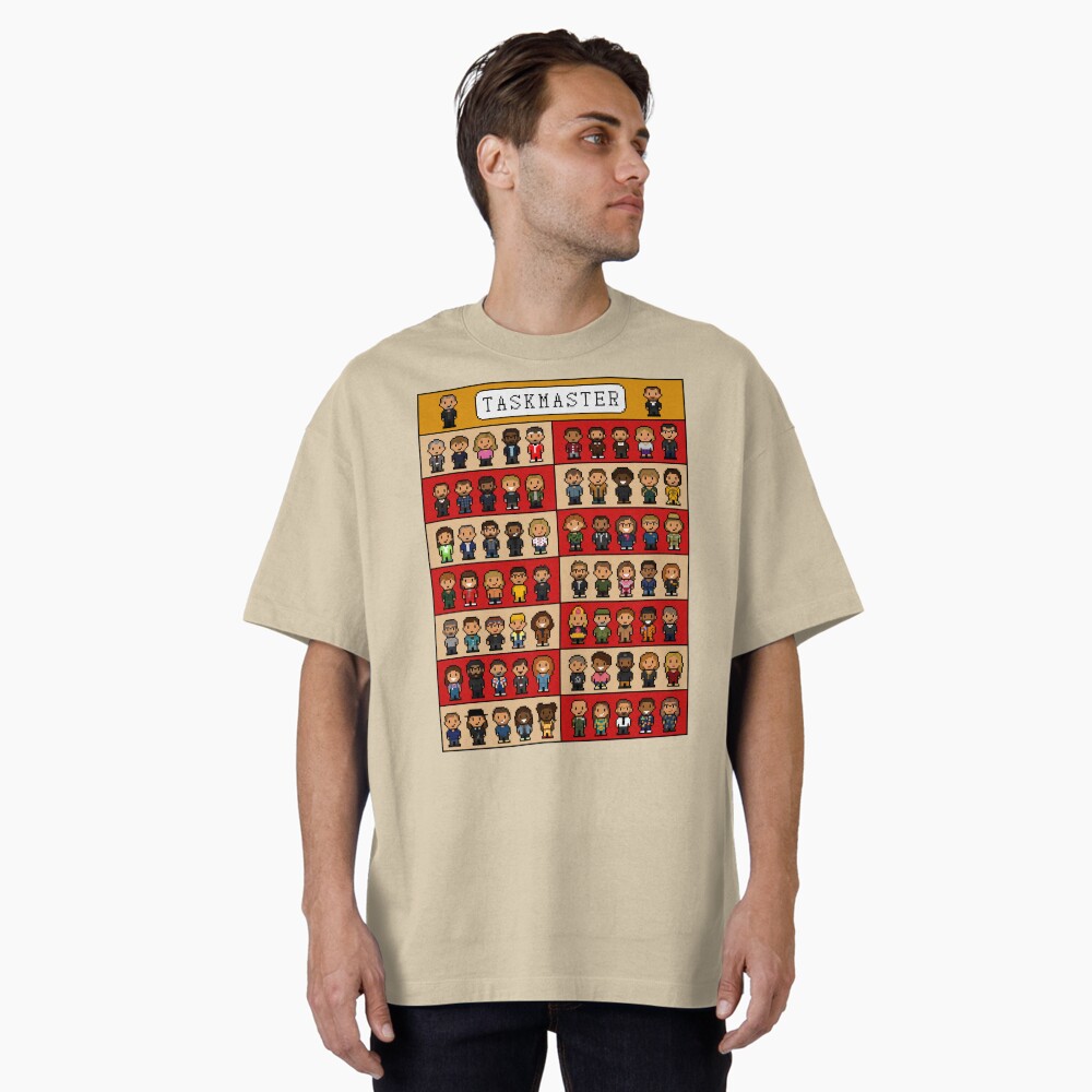 "Pixel Art Taskmaster series 1-14 design New." Art Print for Sale by 8 ...