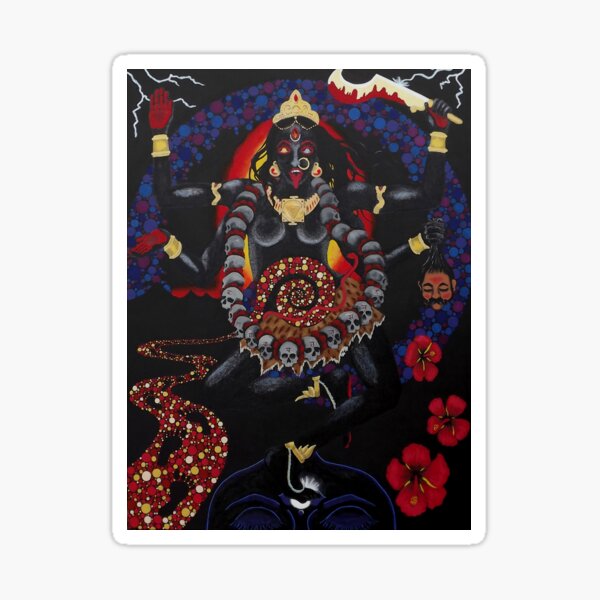 Kali Ma Stickers | Redbubble