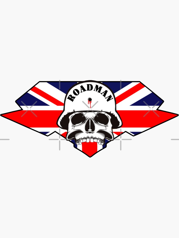 "ROADMAN GEAR" Sticker for Sale by JASCKSHIRTS | Redbubble