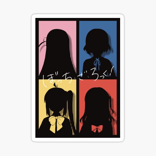 "All The Main Characters In Bocchi The Rock Anime With Their Unique ...