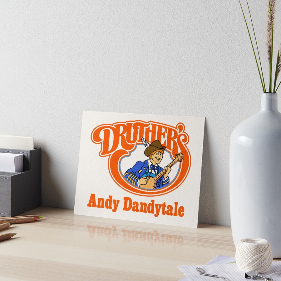 "Defunct Druther's Restaurant Logo with Andy Dandytale Character" Art ...